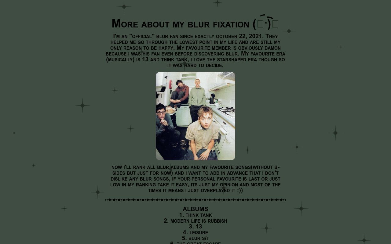 blur fixation